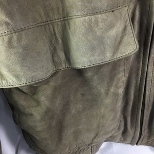 studio 7036 | Jackets & Coats | Studio 736 Vintage 990s Leather Bomber ...